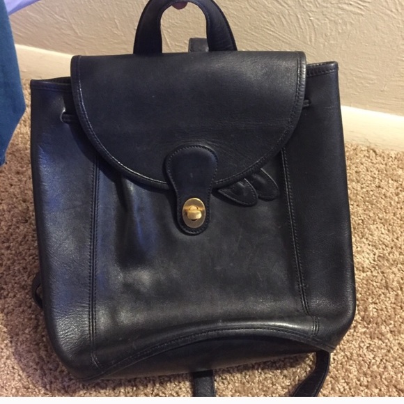 Coach | Bags | Vintage Coach Leather Backpack | Poshmark